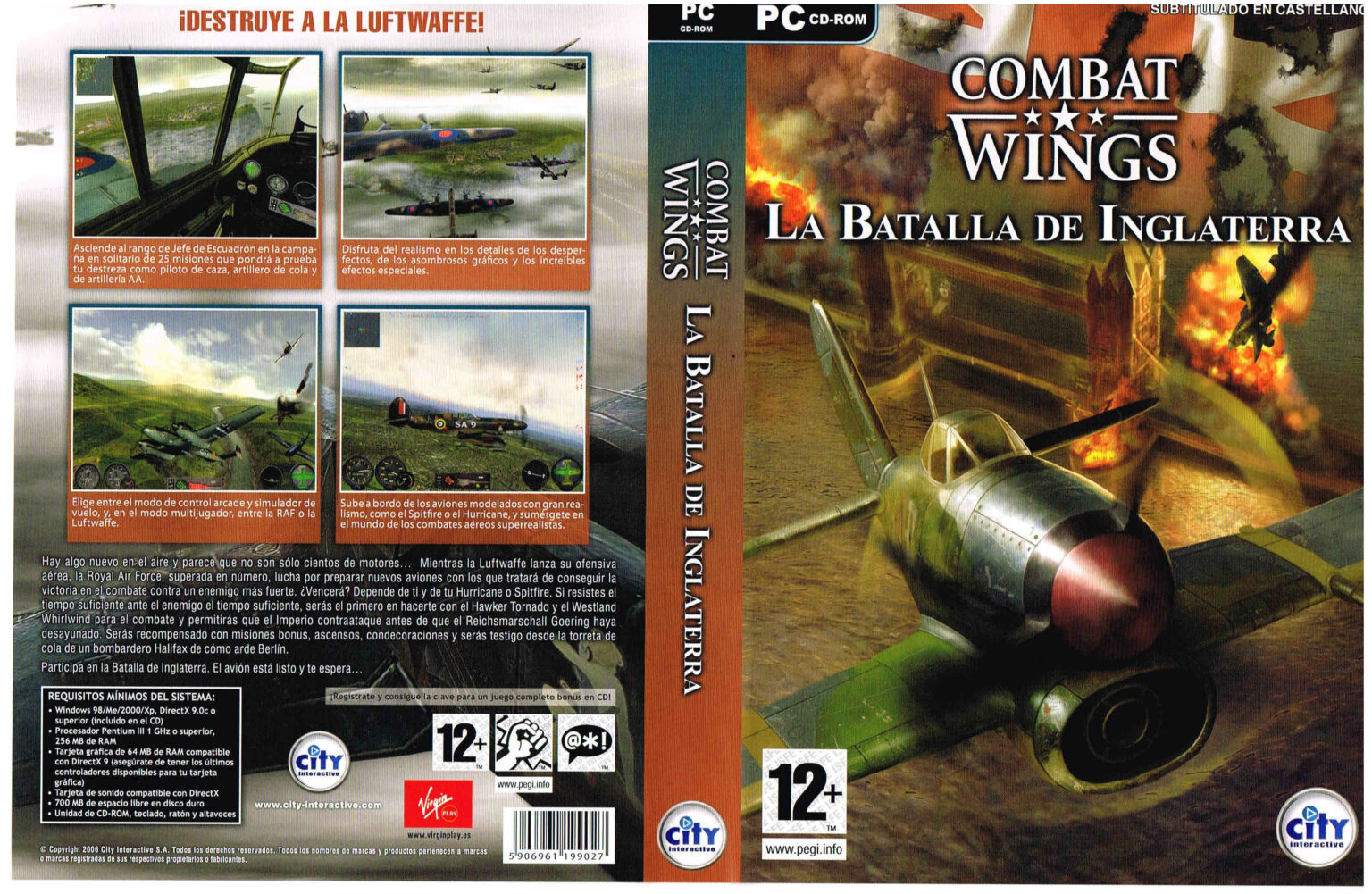 Combat Wings: la Batalla de Inglaterra – Coleccionismo Historia y Videojuegos